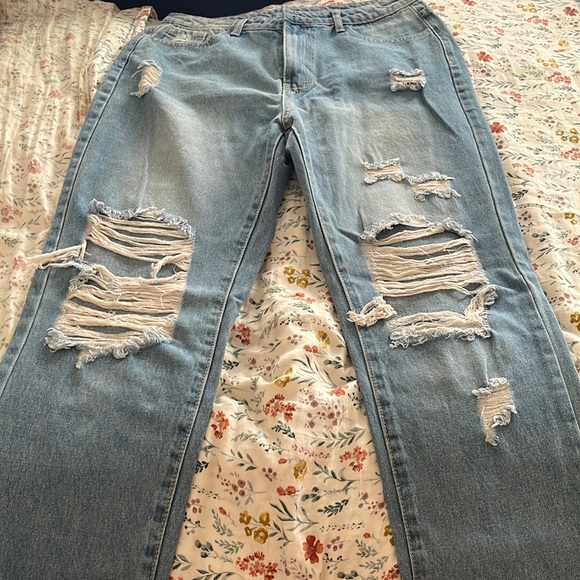 SHEIN | Bottoms | Ripped Jeans | Poshmark